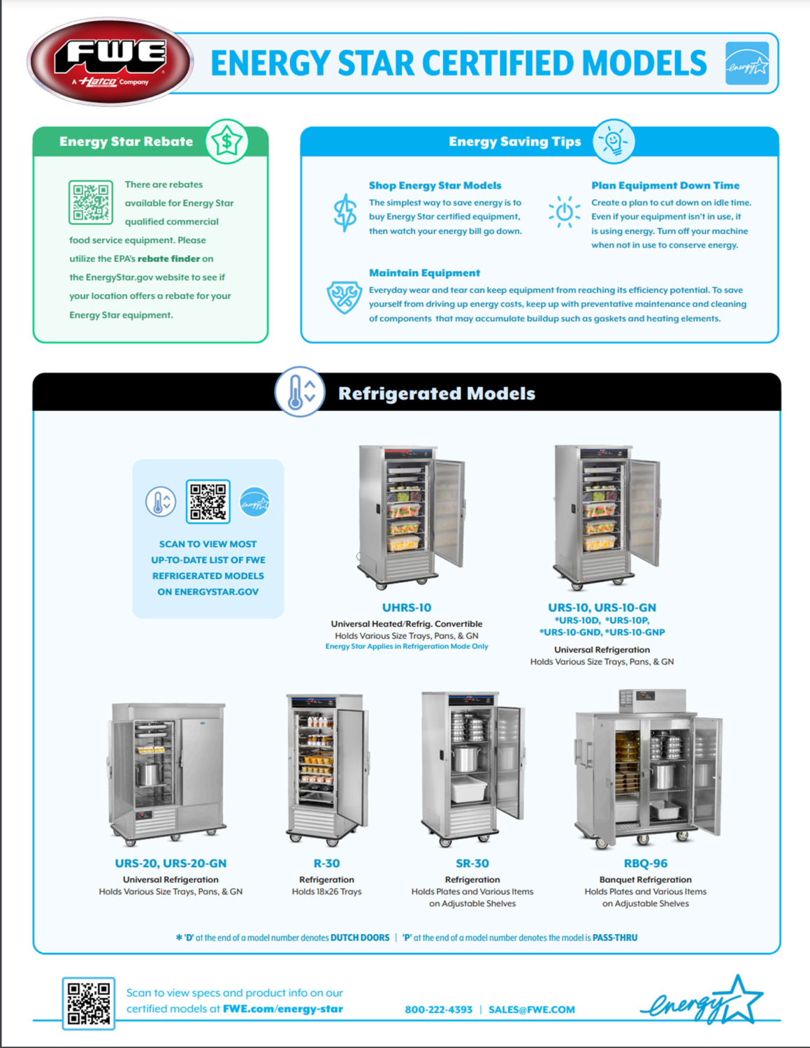 ENERGY STAR® Certified Equipment - FWE - FWE